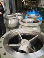 China High Temperature Cast Steel Axial Flow Check Valve for sale