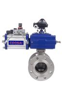 China Stainless Steel Segment Ball Valve for High-Temperature Environments for sale