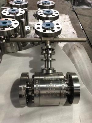 China F304L Anti Static Blowout Proof Forging Type Ball Valve for sale