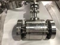 China F304L Flanged Floating Ball Valve with Downstream Sealing for Industrial for sale