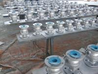 China 1500lb Two Piece Full Bore Floating Ball Valve for sale
