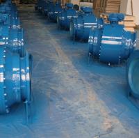 China Anti Static Three Piece Fire Safe Trunnion Ball Valve for sale