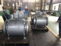 China 900lb Fire Safe Trunnion Type Metal To Metal Seat Ball Valve for sale