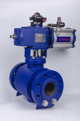China Metal To Metal Seated Side Entry Full Bore Ball Valve for sale