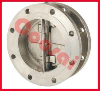 China Flange Connecting Double Disc Type Class300 NRV Check Valve for sale
