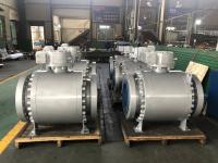 China API6D LCB Fire Safe Trunnion Type Ball Valve Metal Seated for sale