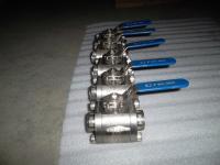 China SW Ends Connection F316 Three Piece Forged Ball Valve for sale