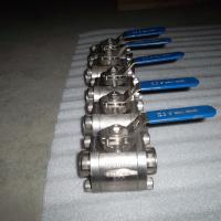 China SW Ends Connection F316 Three Piece Forged Ball Valve for sale