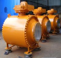 China Trunnion Type BW Ends Connection Side Entry Ball Valve for sale