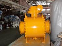 China Side Entry Forged Trunnion Ball Valve With BW Ends for sale