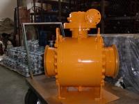 China Side Entry Forged Trunnion Ball Valve With BW Ends for sale