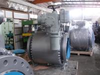 China Double Block 600LB Trunnion Mounted Ball Valve for Heavy-Duty Applications for sale
