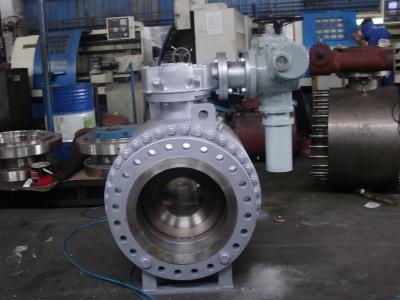 China Double Block 600LB Trunnion Mounted Ball Valve for Heavy-Duty Applications for sale
