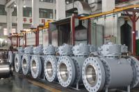 China 16 Inch Trunnion Mounted Ball Valve 600LB with Bleed Function for sale