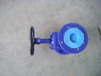 China DN1200 Handwheel Operated Flanged Globe Stop Valve for sale