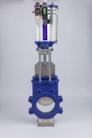 China DN250 Pneumatic Operated Unidirectional Knife Gate Valve for sale