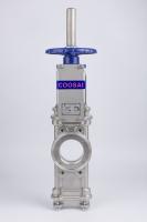China Butt Weld Connection Type Knife Gate Valve With Double Acting Pneumatic for sale