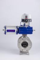 China Corrosion-Resistant Materials DN1200 PTFE Seat Segment Ball Valve For Applications for sale