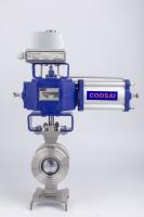 China Stainless Steel Segment Ball Valve for High-Temperature Environments for sale
