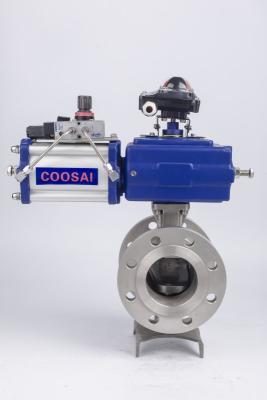 China DN250 Segment Ball Valve For High Pressure Systems In Oil And Gas Industry for sale