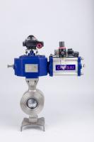 China Corrosion-Resistant Materials DN1200 PTFE Seat Segment Ball Valve For Applications for sale