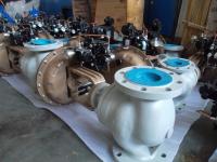 China PN40 Bronze Pneumatic Fluid Flow Control Valve for sale