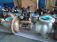 China Single Seat PN40 Pneumatic Fluid Flow Control Valve for sale