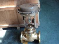 China 300LB Single Seat Pneumatic Diaphragm Fluid Flow Control Valve for sale