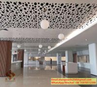 China CNC Aluminum Carved Solid Panel Modern Exterior Perforated Panel Decoration for sale