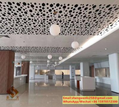 China CNC Aluminum Carved Solid Panel Modern Exterior Perforated Panel Decoration for sale