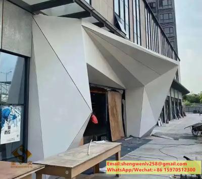 China Architectural Metal Facades Aluminium Cladding Panel Perforating Sheet for sale