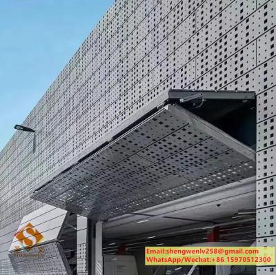China Exterior Solid Aluminium Panel Cladding Panels Decorative Metal Facades for sale