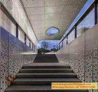 China Perforating Aluminum Sheet Metal Cladding Decorative Screen for sale
