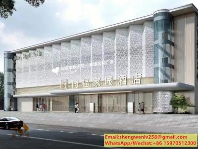 China Carved aluminum veneer curtain wall aluminum plate customized curved aluminum plate wood grain aluminum plate for sale