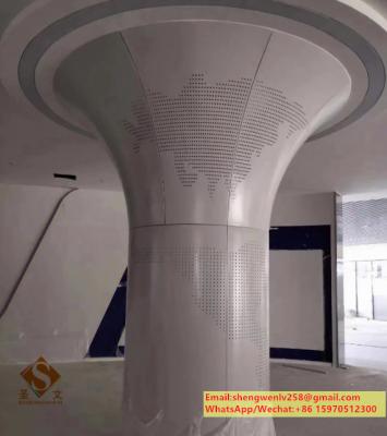 China Special-shaped aluminum veneer curtain wall aluminum plate customized curved aluminum plate wood grain aluminum plate for sale