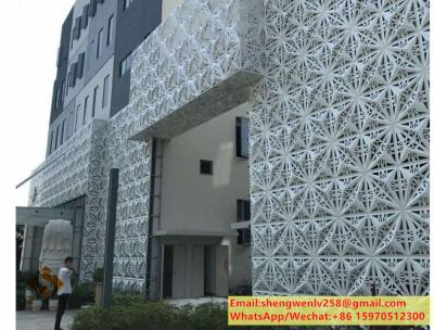 China CNC Carved Aluminum Engraved Panel For Facade Wall Cladding Decoration for sale