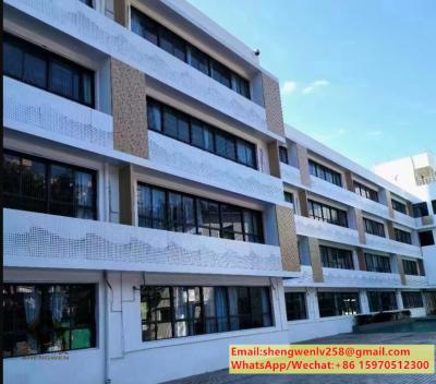 China Solid Metal Wall Cladding Aluminium Sheet For Facade System Decoration External Coating for sale