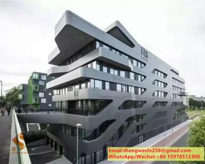 China Aluminum Solid Panel Metal Screen For Wall Cladding Facade Decoration for sale