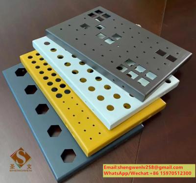 China Perforated metal cladding aluminium sheet facade system export quality 3mm for sale