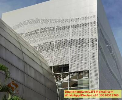 China Construction Material Modern Wall Cladding 10mm Aluminium Plate for Station Project for sale