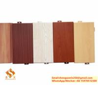 China Perforated Metal Cladding Facades System 3mm Thickness PVDF Sliver Aluminium Screens for sale