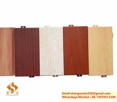China Perforated Metal Cladding Facades System 3mm Thickness PVDF Sliver Aluminium Screens for sale
