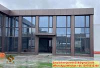 China Curved Metal Cladding Aluminum Sheet Perforated Panels For Wall Cladding Facades System for sale