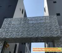 China perforated Aluminum Screen Panels Architectural Exterior Metal Cladding RAL Color PVDF for sale