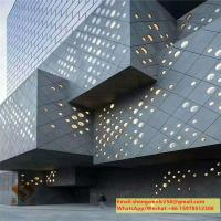China aluminum perforated metal sheet PVDF wall cladding for building facade 3mm thickness for sale