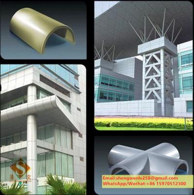 China Modern Facade Decor Wall Cladding Exterior Wall Project Aluminium 3D Facade Panels for sale