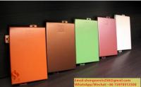 China Customized aluminium decorative sheet solid wall cladding panel for sale