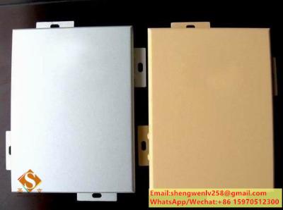 China Customized metal facades aluminium cladding sheet with round holes pattern for sale