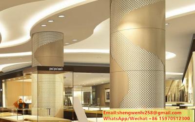 China Metal cladding architecture facades aluminum solid wall cladding factory in China for sale