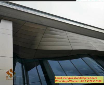 China Perforated Metal Facades System Aluminium Cladding Panel For Exterior Wall Decoration for sale